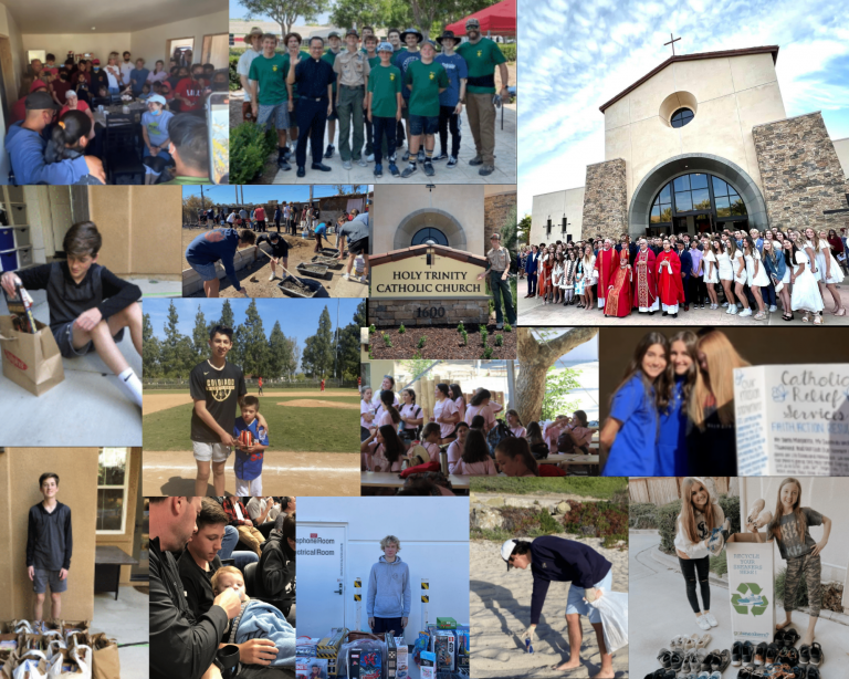 2022 Confirmation Discipleship Displays - Holy Trinity Catholic Church