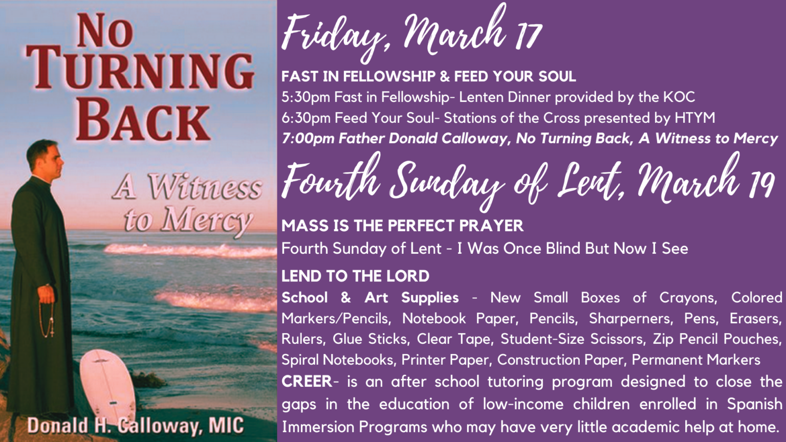 2023 Lent at Holy Trinity - Holy Trinity Catholic Church